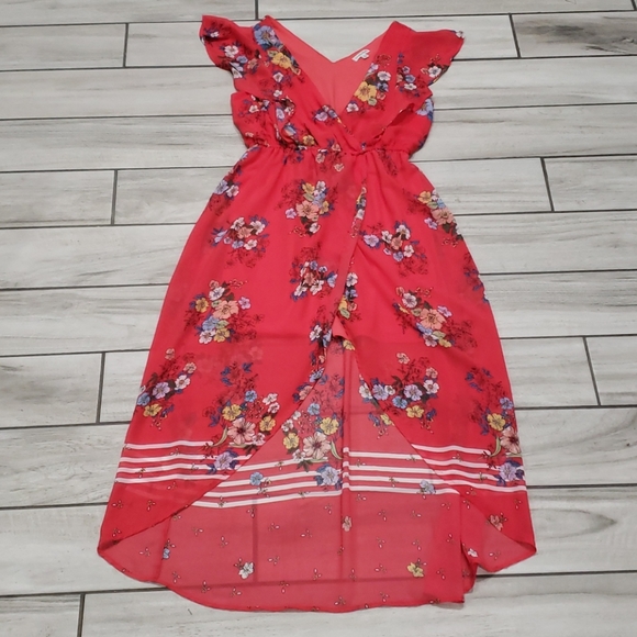 Ophelia Roe | Dresses | Ophelia Roe Wrap Style Flower Dress | Poshmark